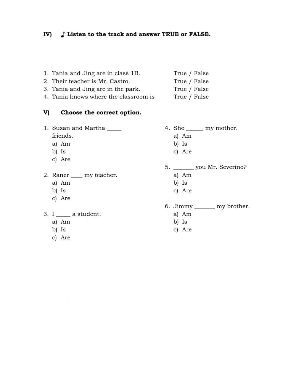 English ID Starter Unit 1 | Raner Castro | Live