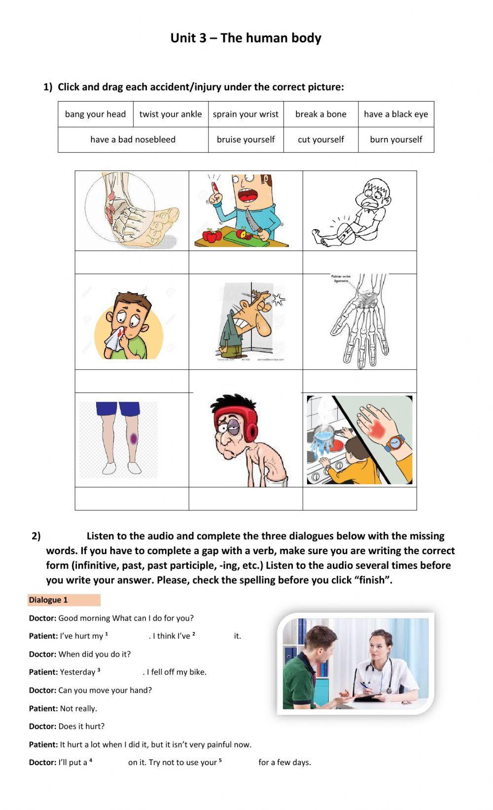 Accidents and I… | Free Interactive Worksheets | 321852