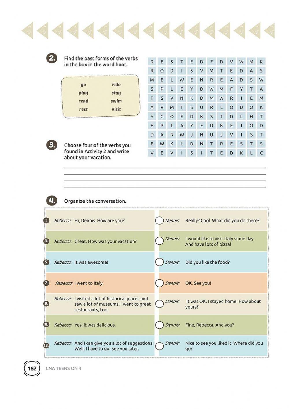 Teens 4 unit 1 | Free Interactive Worksheets | 322646