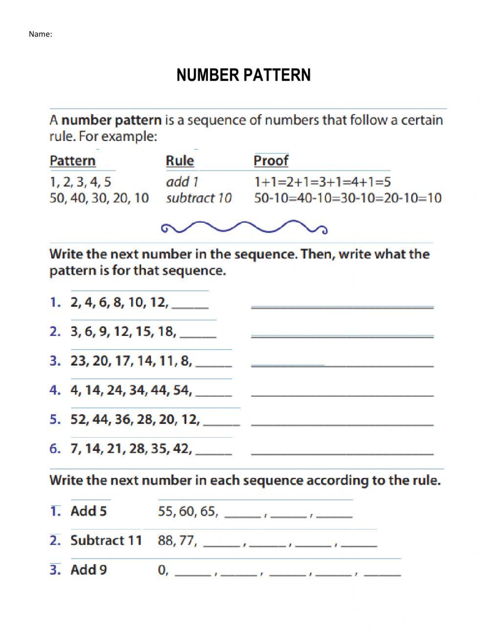 Number pattern 322837 | Barnaby Purnawinata | Live