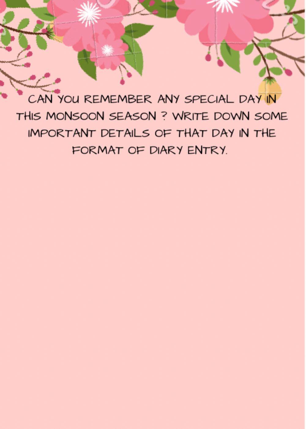 Diary Entry 1146 Rounak Sodhi Live Worksheets Diary Entry 1146 Rounak Sodhi Live Worksheets