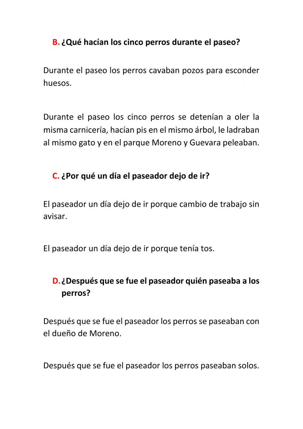 5934126 | PULGOSO: COMPRENSIÓN DE TEXTO. | marina teran