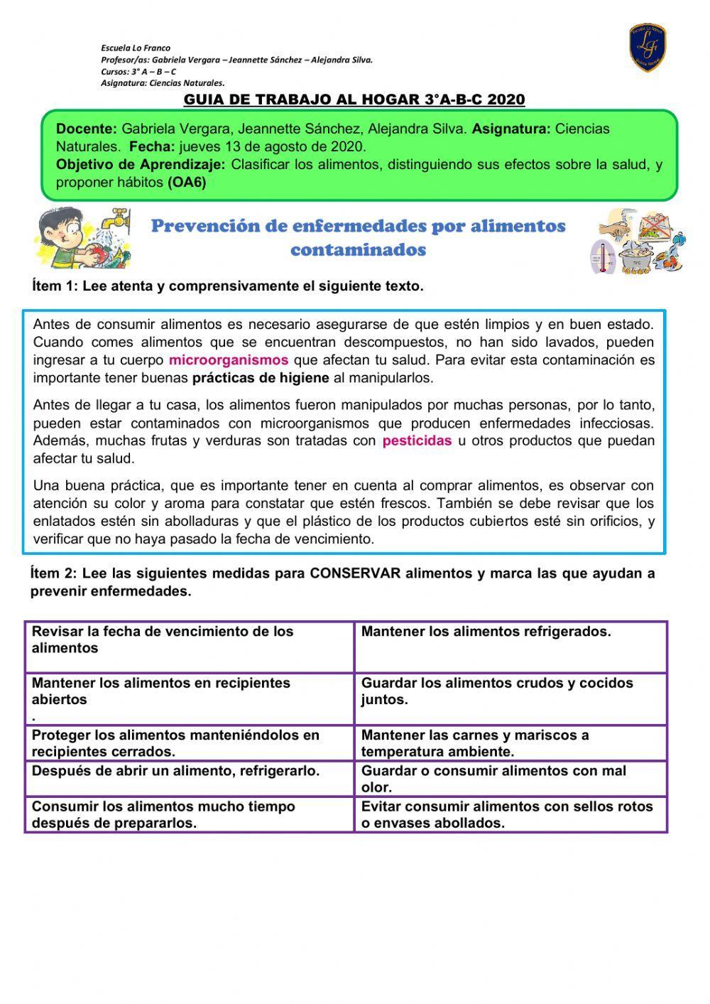Conservación de… | Free Interactive Worksheets | 323712