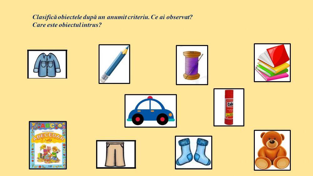 Găsește intrusul worksheet | Live Worksheets