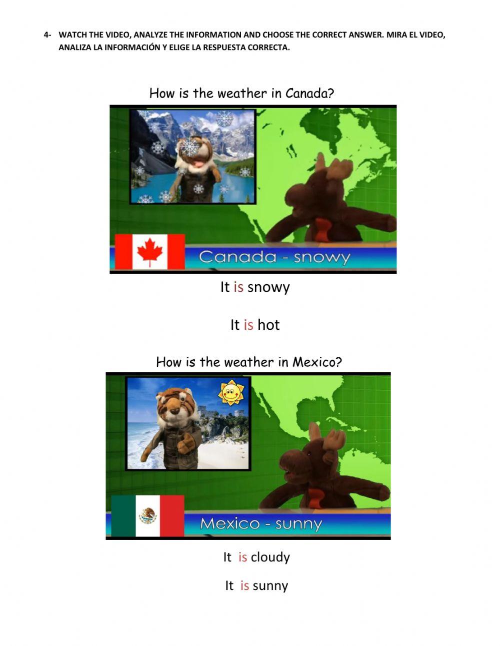 5935545 | THE WEATHER FORECAST 5TH GRADE | Nadina jazmín