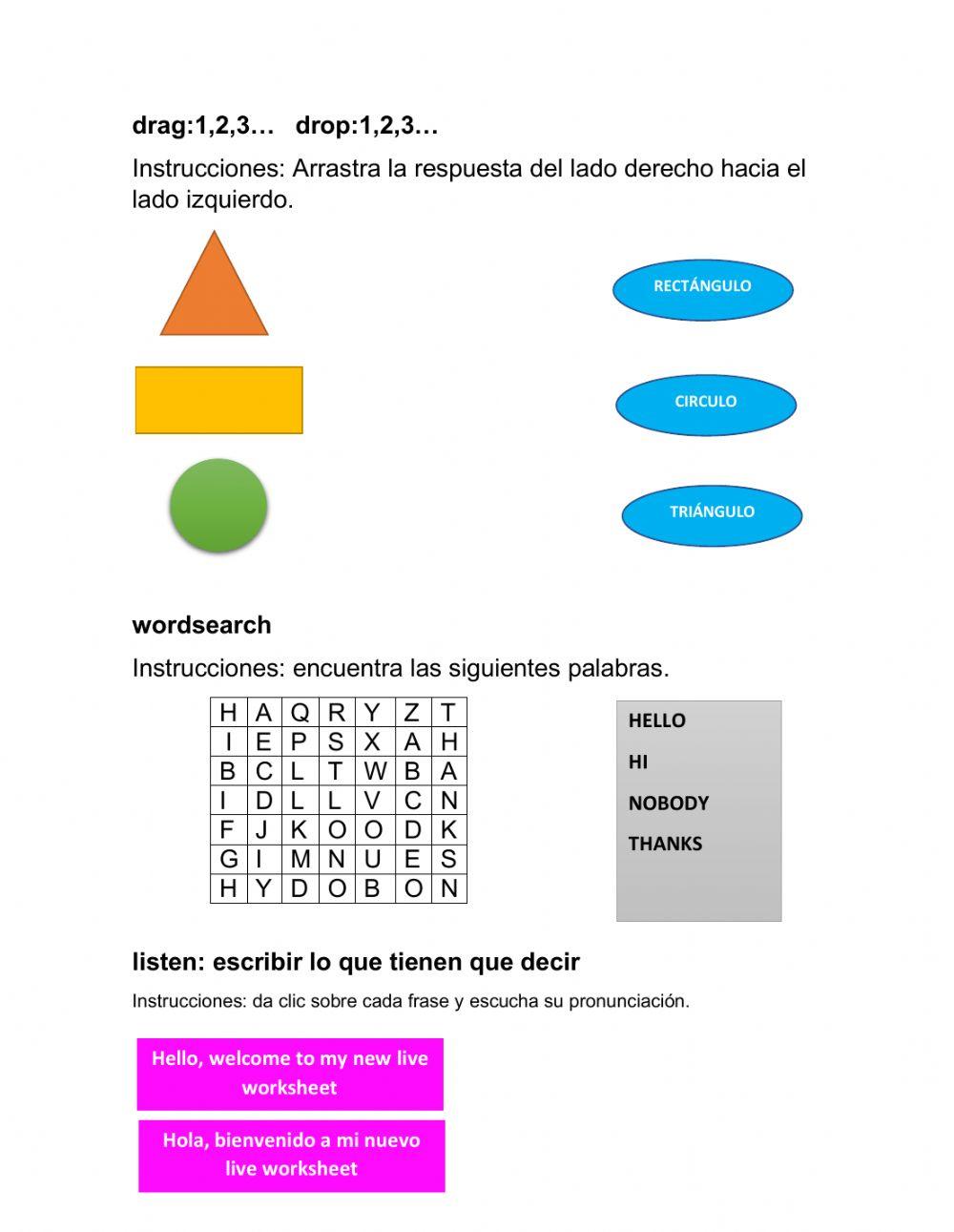 Ejemplo | MITZI J. CARDENAS R. | Live Worksheets