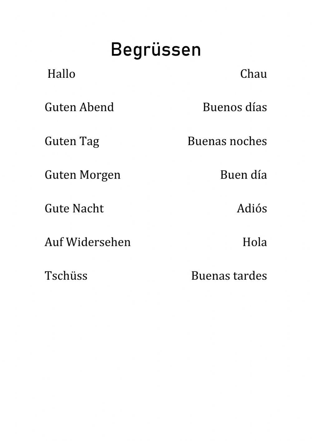 325387 | Begrüssen | mirtam | LiveWorksheets