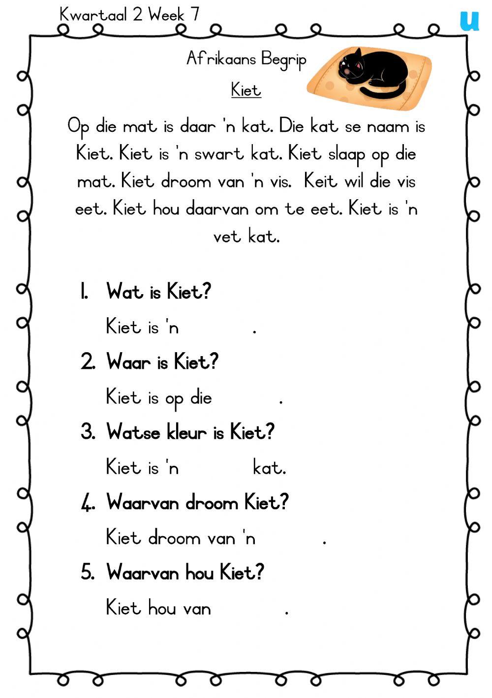 5939665 | Begripstoets | u-skool | LiveWorksheets