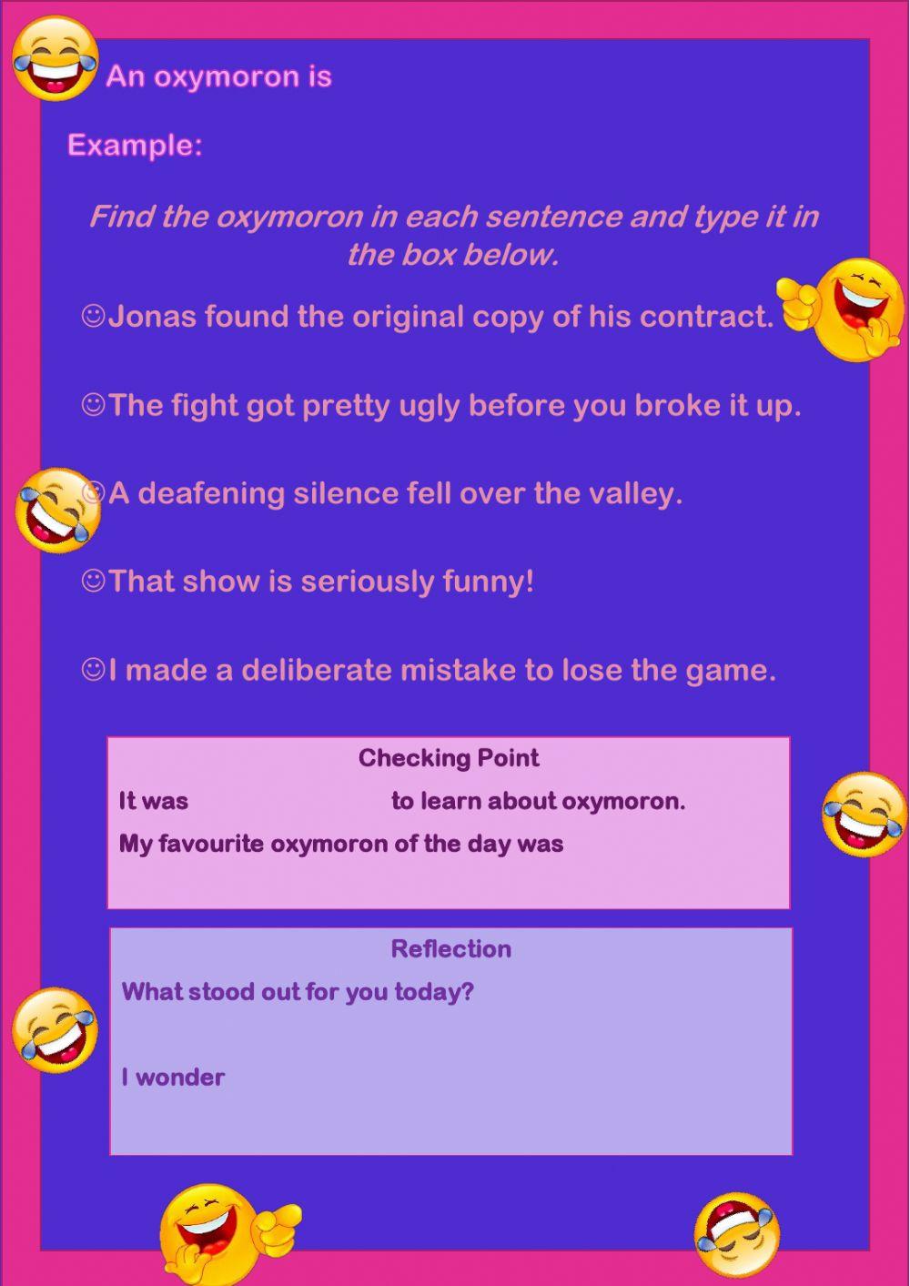 Spoonerisms, Pa… | Free Interactive Worksheets | 326135