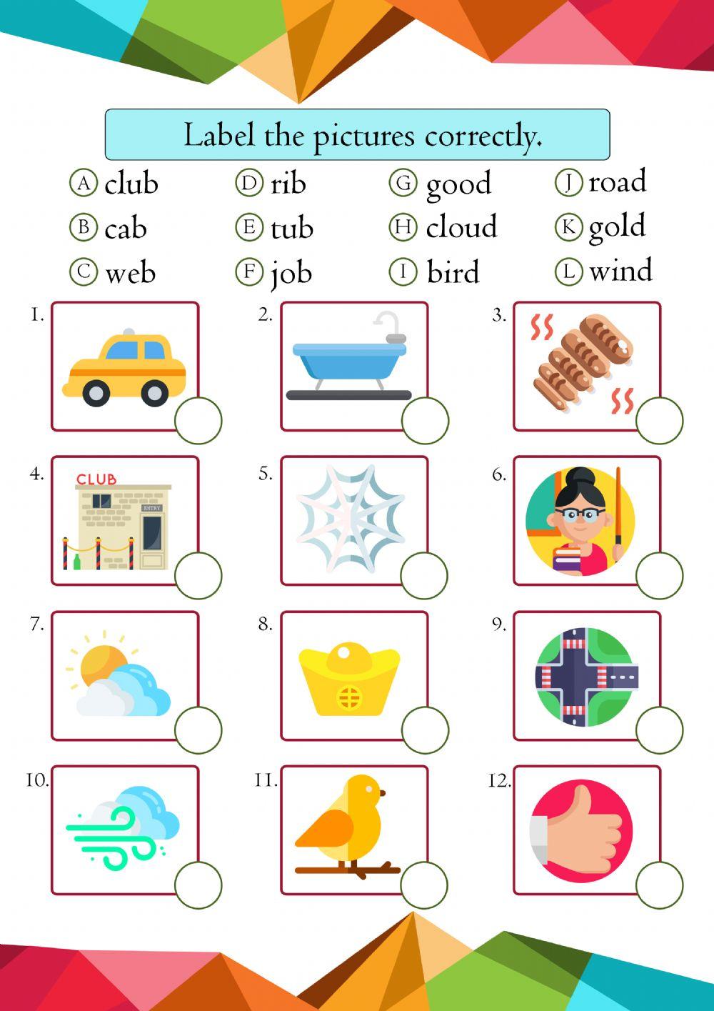 Ending Sounds p.2 5940060 | doubler | Live Worksheets