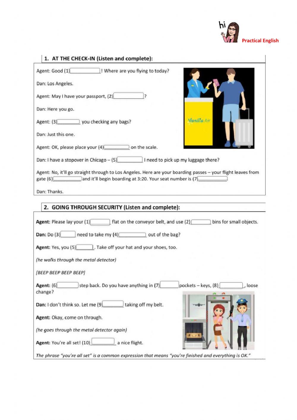 Practical English activity | Live Worksheets