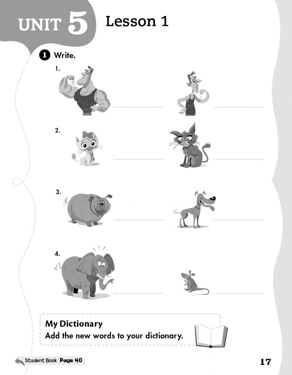 Animals online exercise for Grade 5° | Live Worksheets