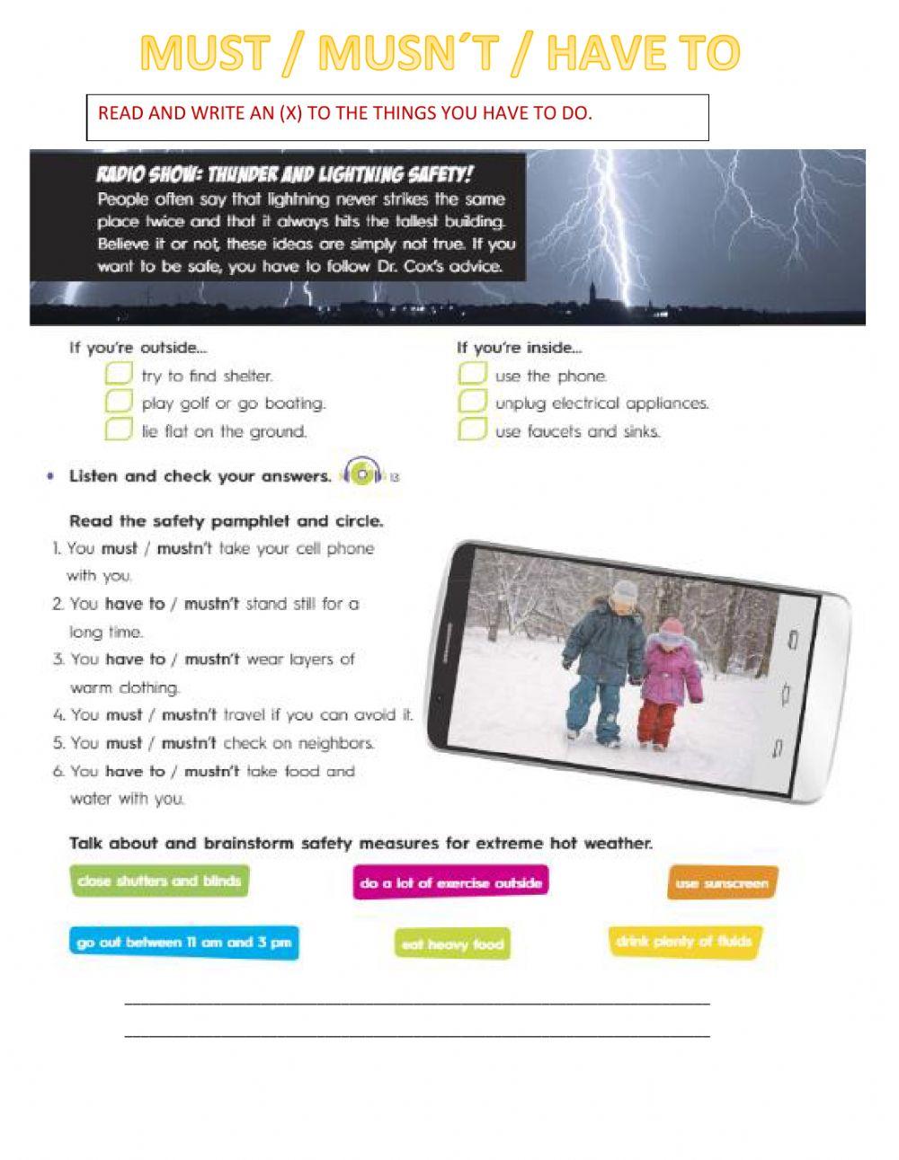 Modals Online Exercise For Fifth Live Worksheets