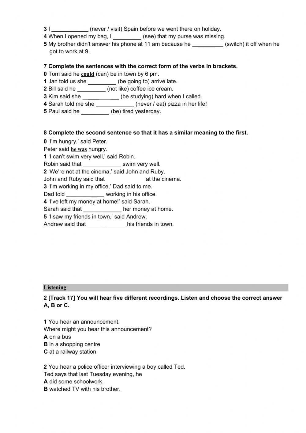 5943764 | UNIT 8-FOCUS 2- MINI-TEST | Mariana2020