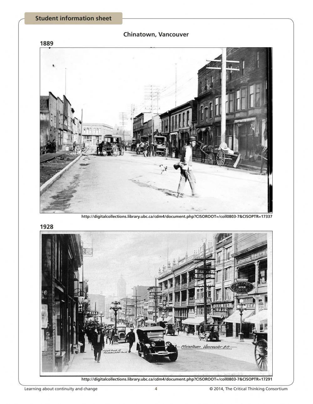 Continuity and Change online exercise for | Live Worksheets