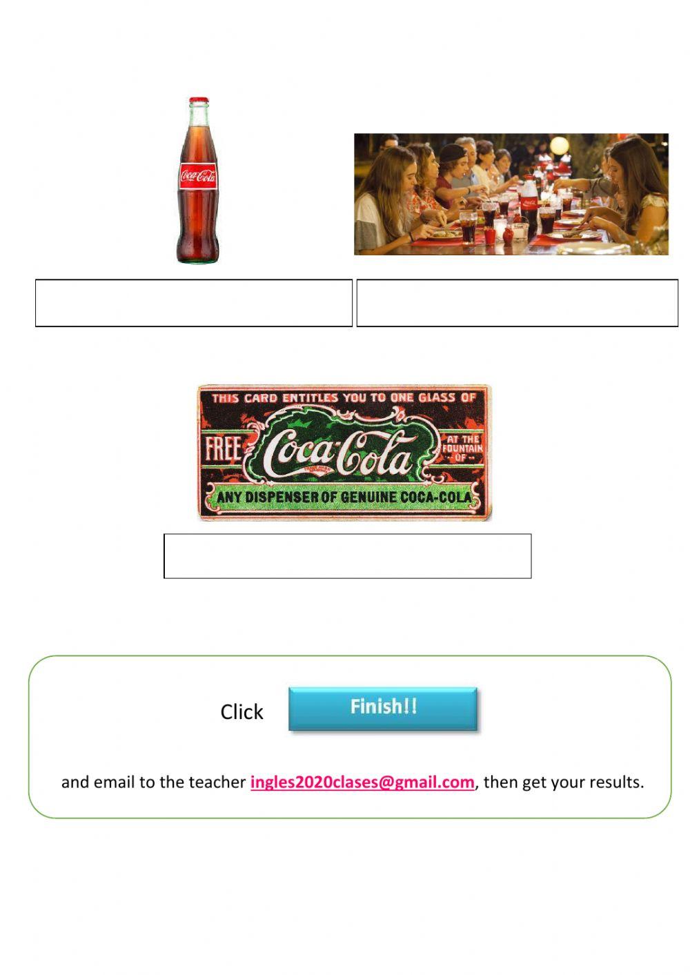 Coca cola history 1910 | clases de ingles | Live