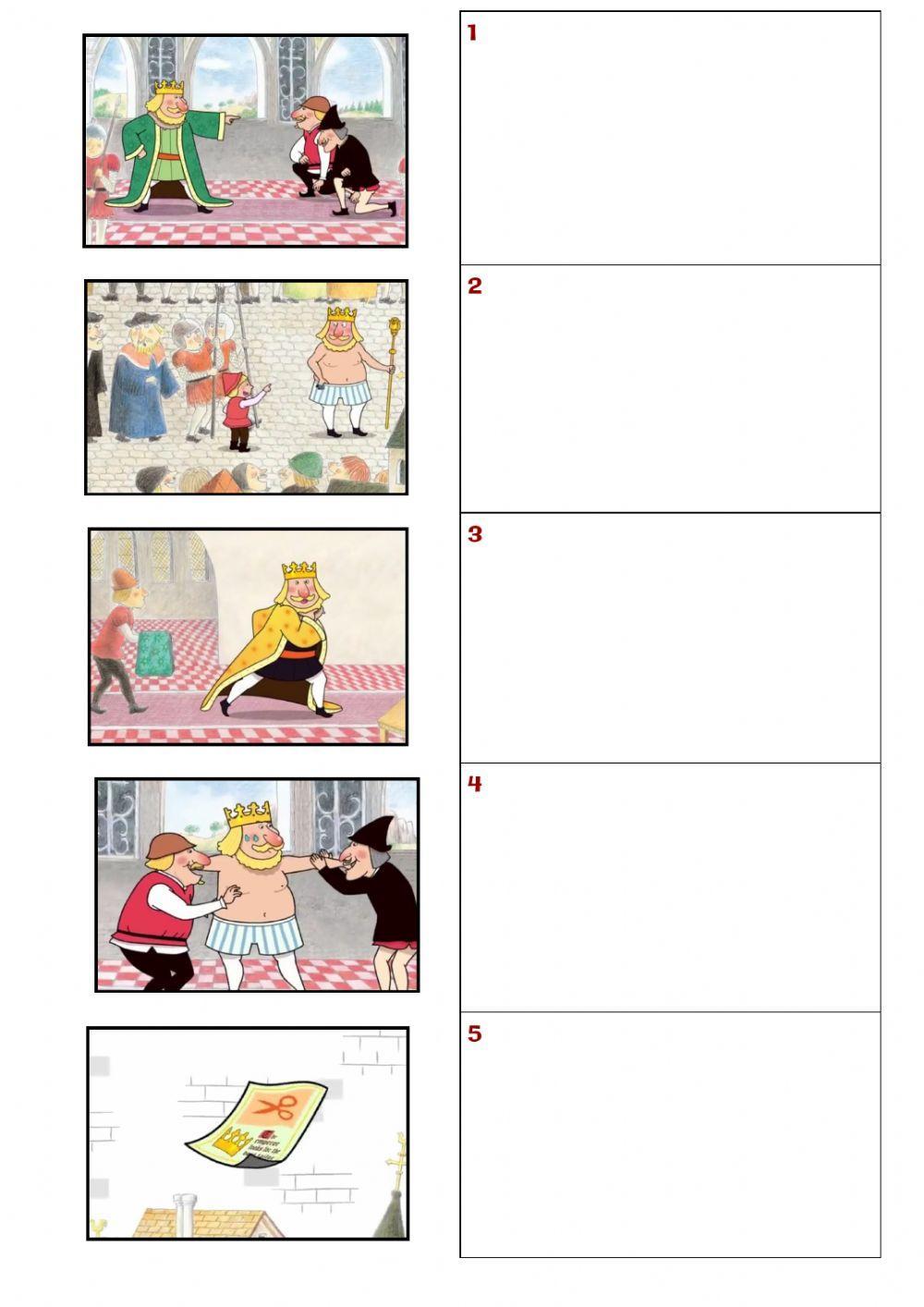 The Emperor's N… | Free Interactive Worksheets | 329993