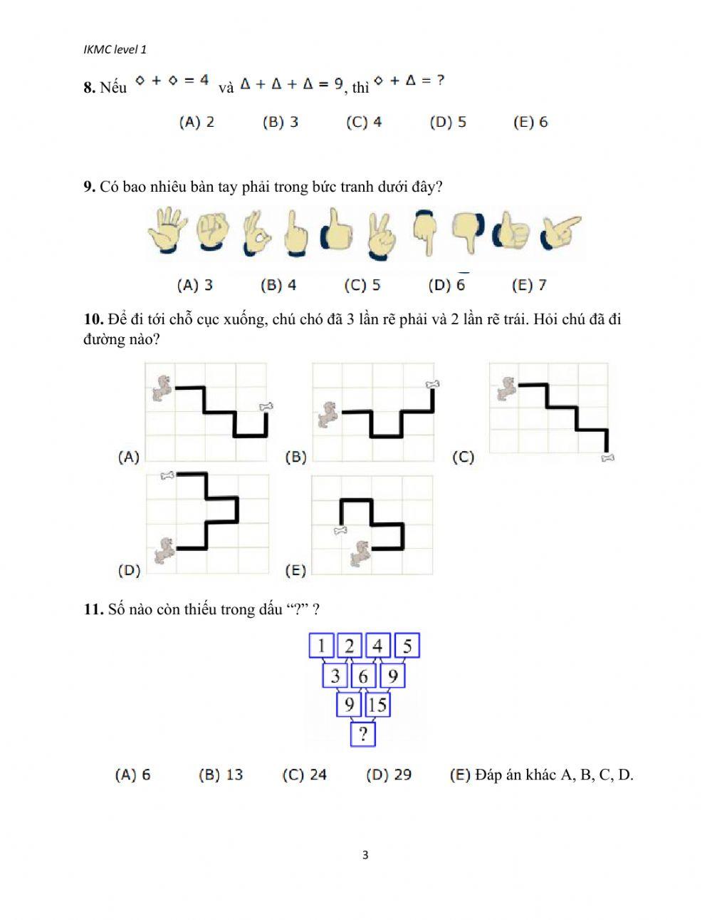 Ikmc - ws 2 worksheet | Live Worksheets