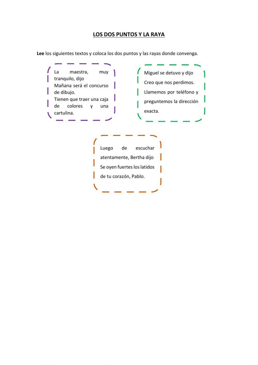 Los dos puntos y la raya 330633 | SEMBRERA | Live