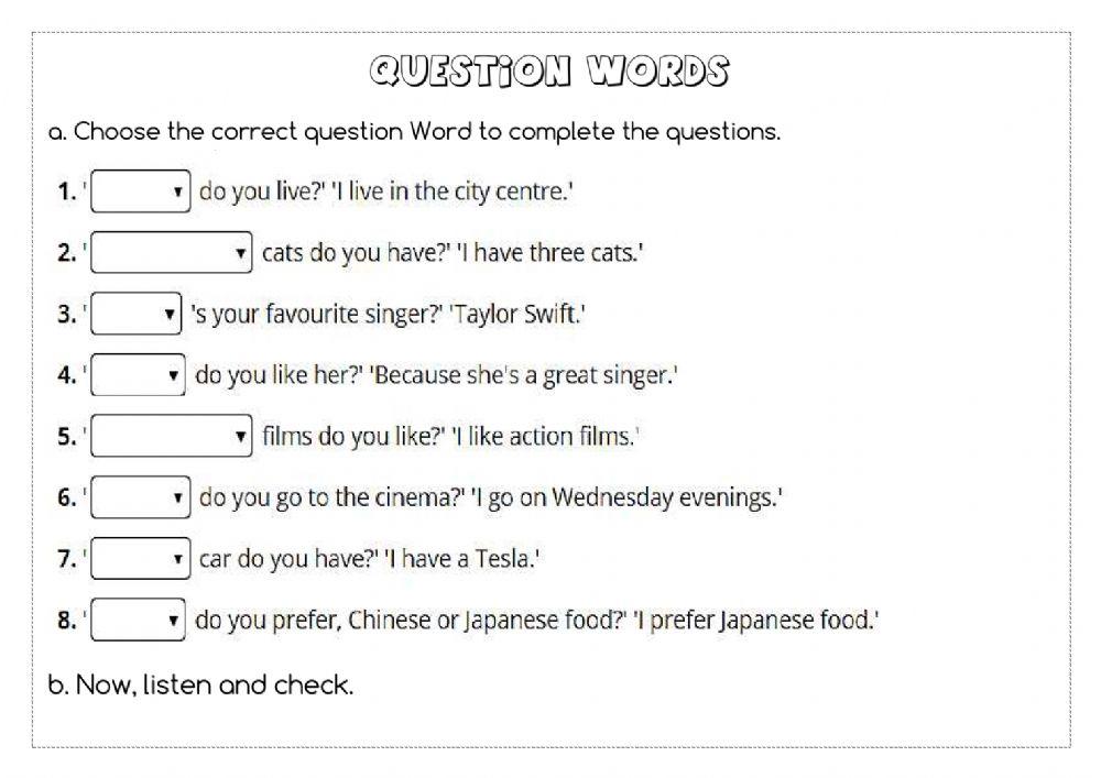 Adults interactive worksheet for adults | Live Worksheets