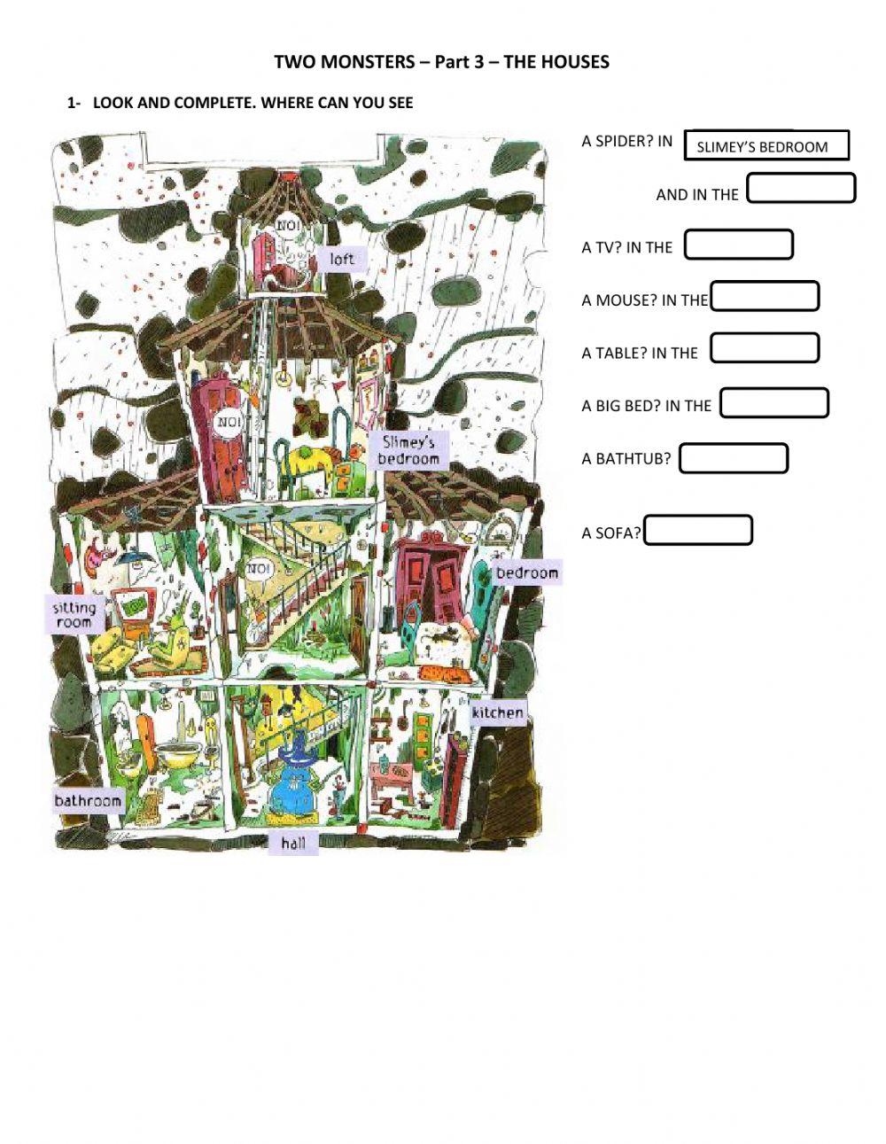 Two monsters 334617 | LAURA CAPEROCHIPE | LiveWorksheets