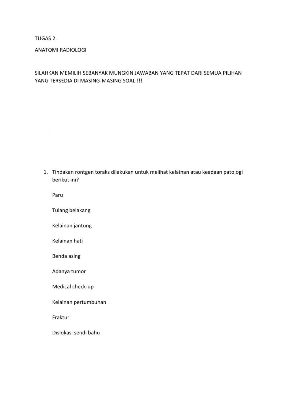 tugas 2-thorax 5959946 | betiberliana | Live Worksheets