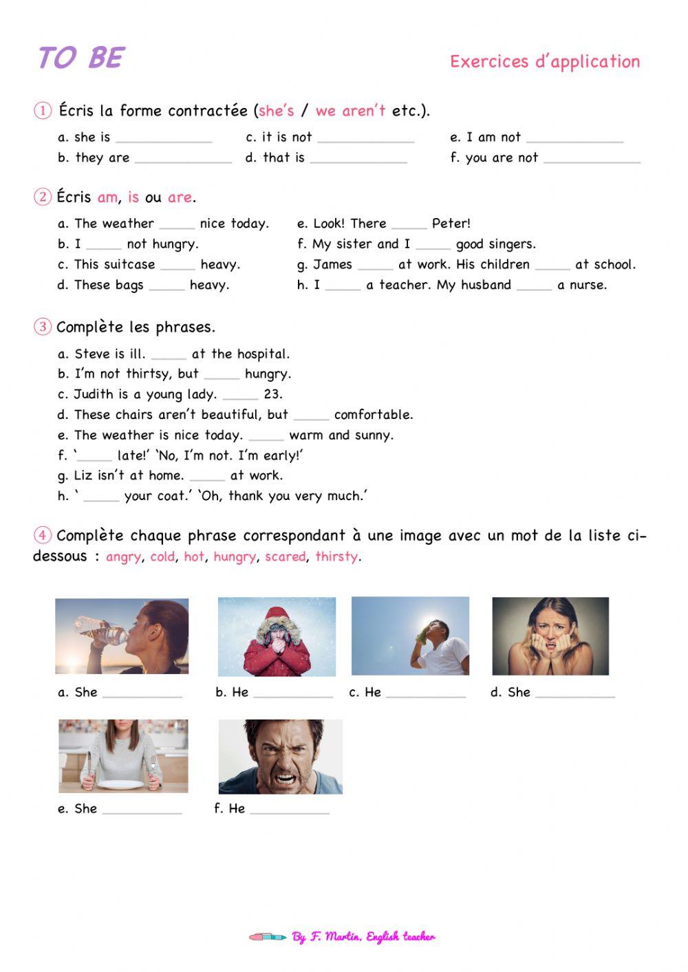 To be online exercise for | Live Worksheets