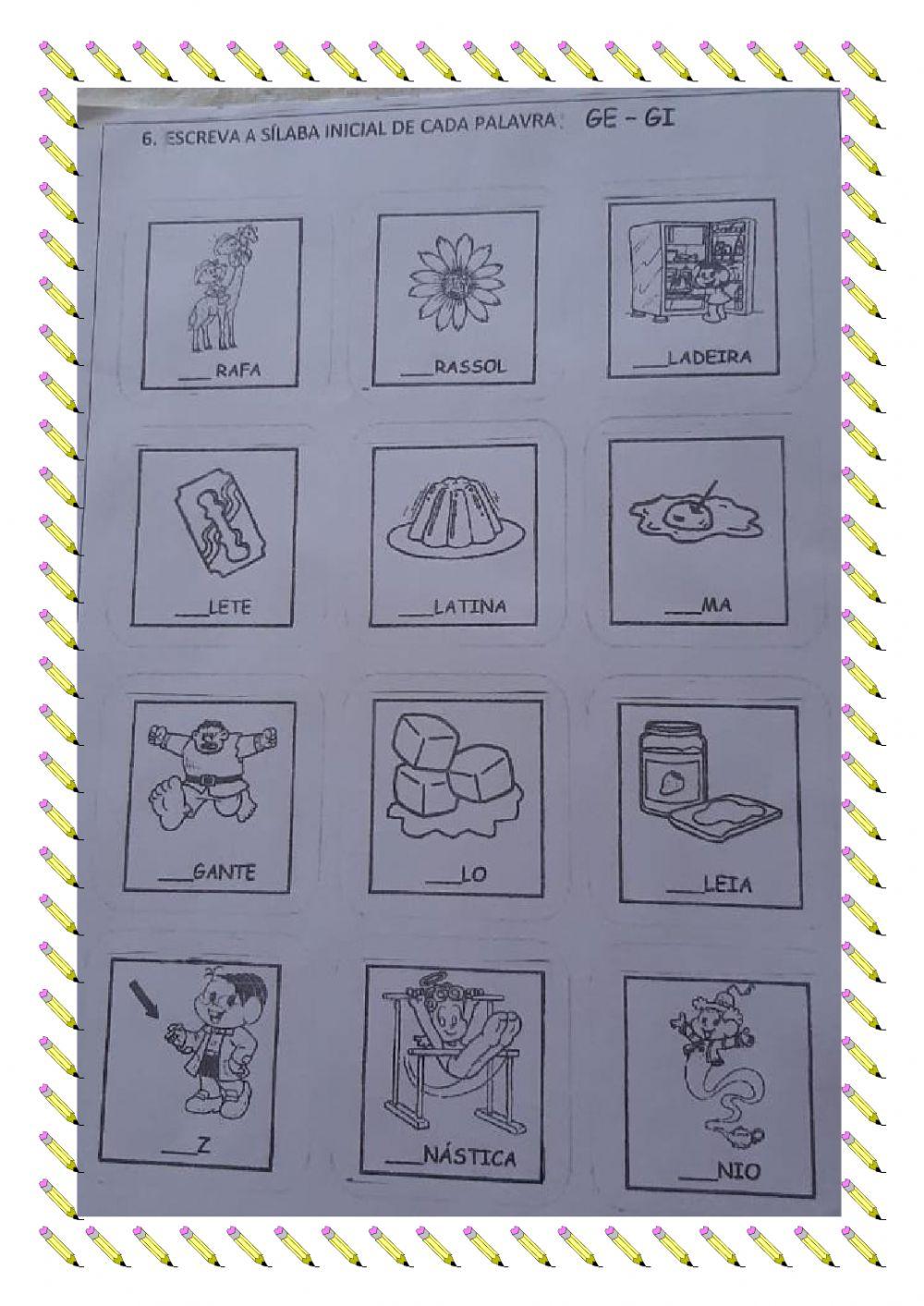 Ge gi interactive worksheet | Live Worksheets