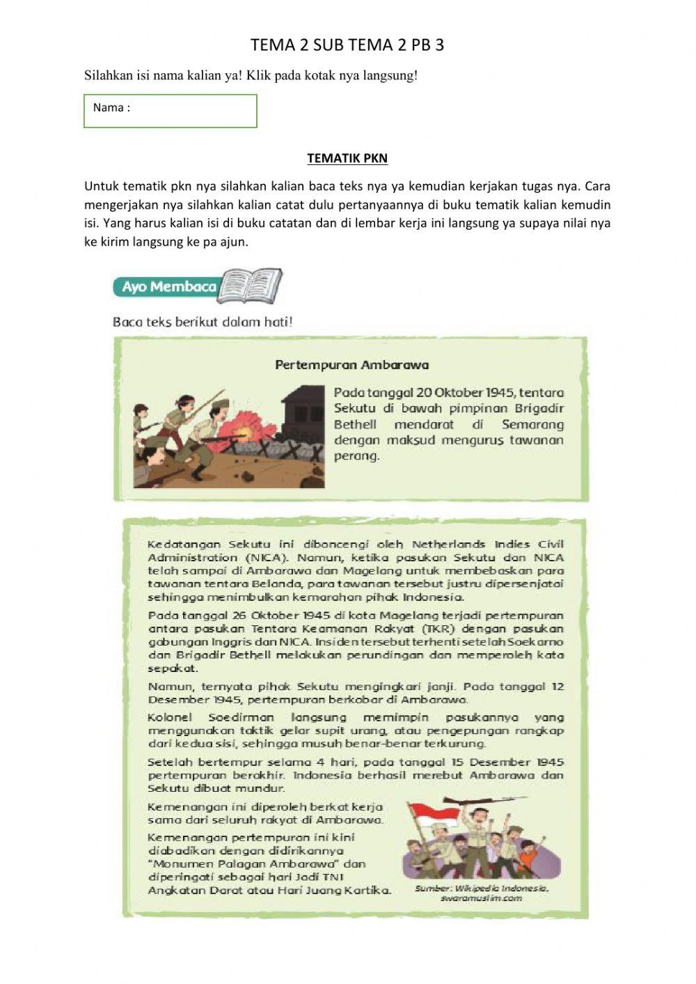 Tema 2 sub 2 pb 3 worksheet | Live Worksheets