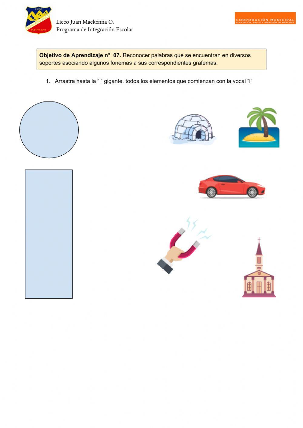 Vocal i online pdf exercise | Live Worksheets