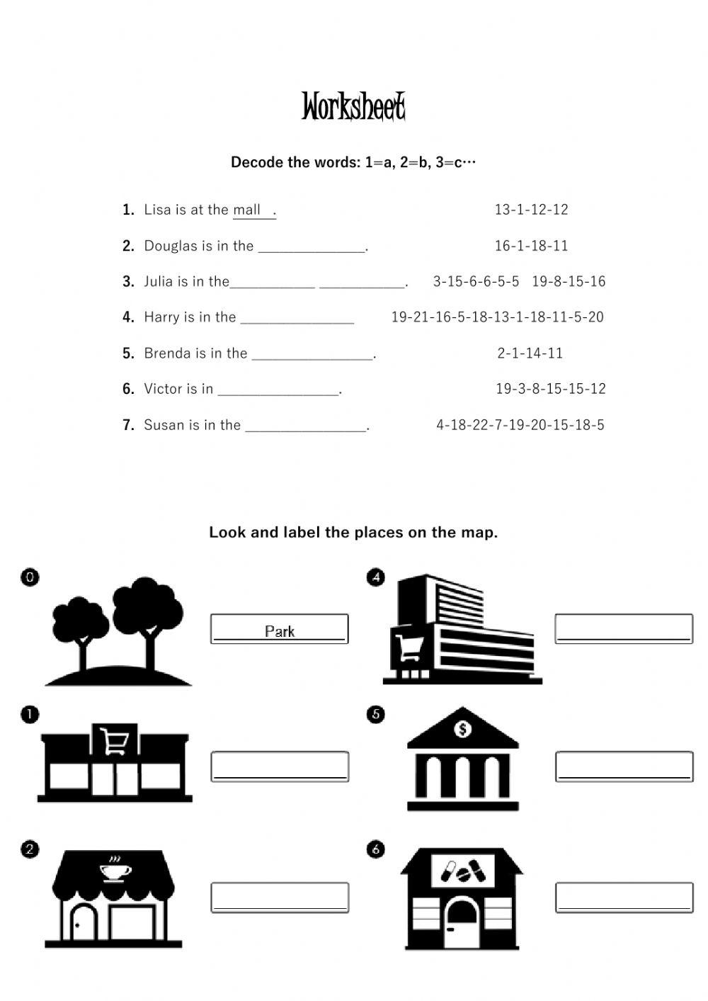 Mixed activities | kiarachocho | Live Worksheets
