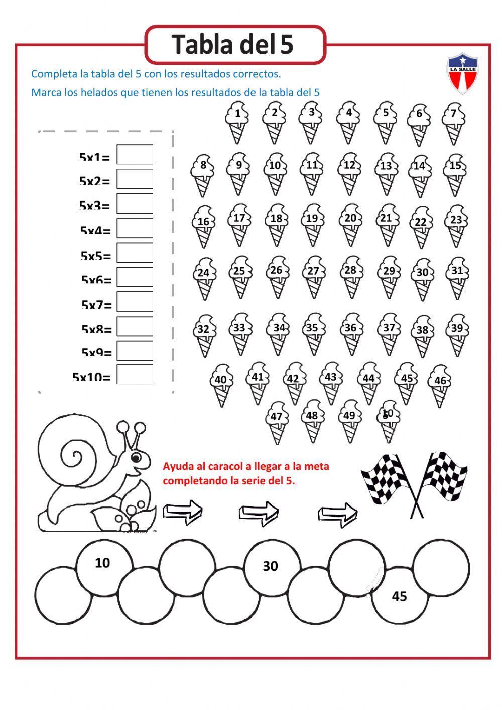 338641 | Tabla del 5 | Vanessa Sofia Alatrista Aguirre