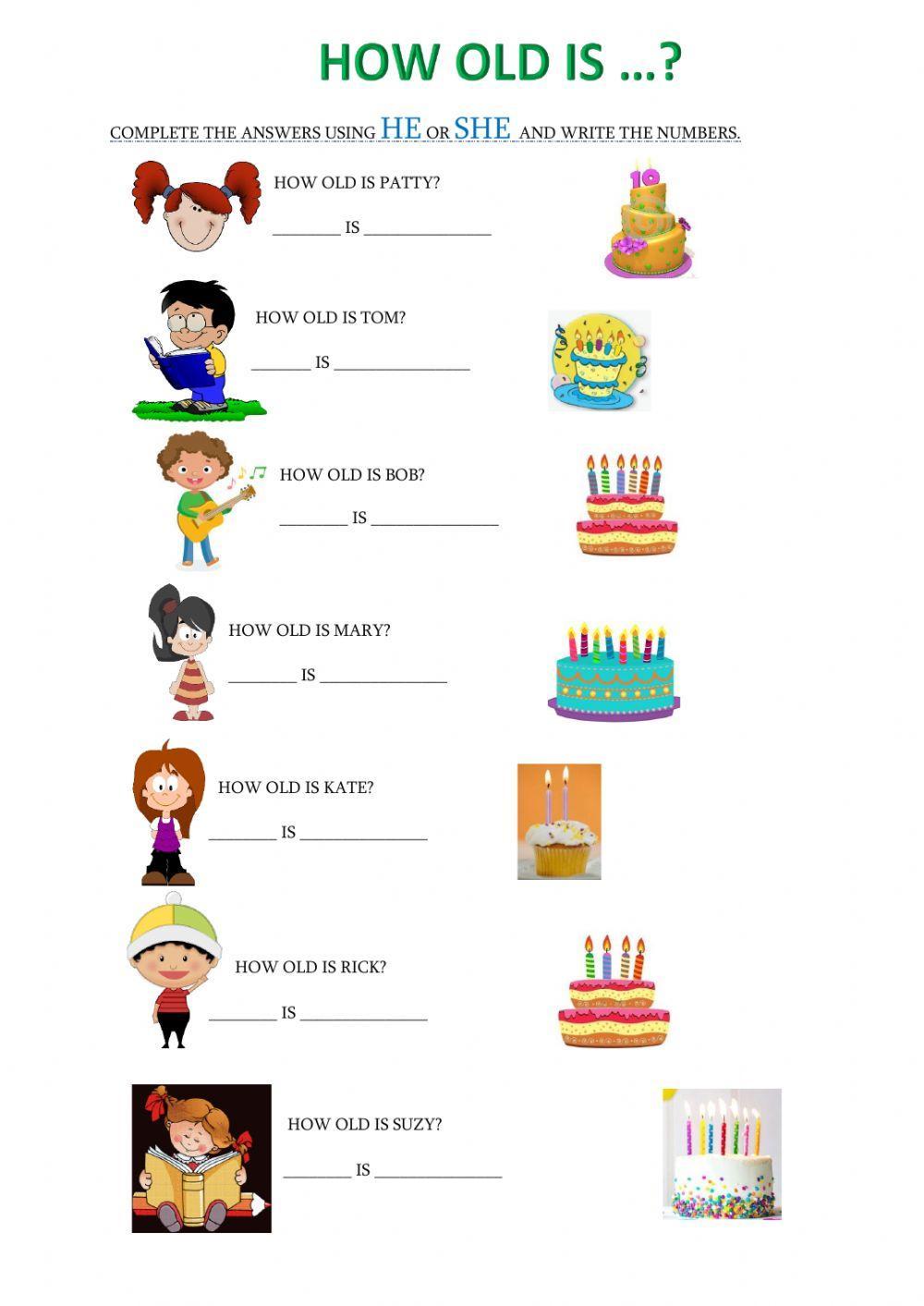 338630 | How old | Sandra Burattini | LiveWorksheets