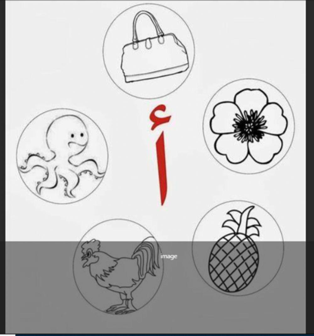 نشاط حرف أ- اعداد الاستاذة هدى بلال worksheet | Live Worksheets
