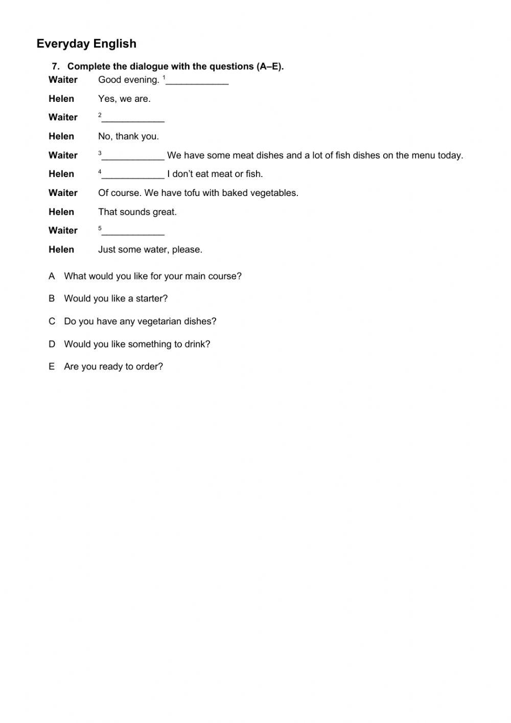 Insight Elem 5 | Free Interactive Worksheets | 5966700