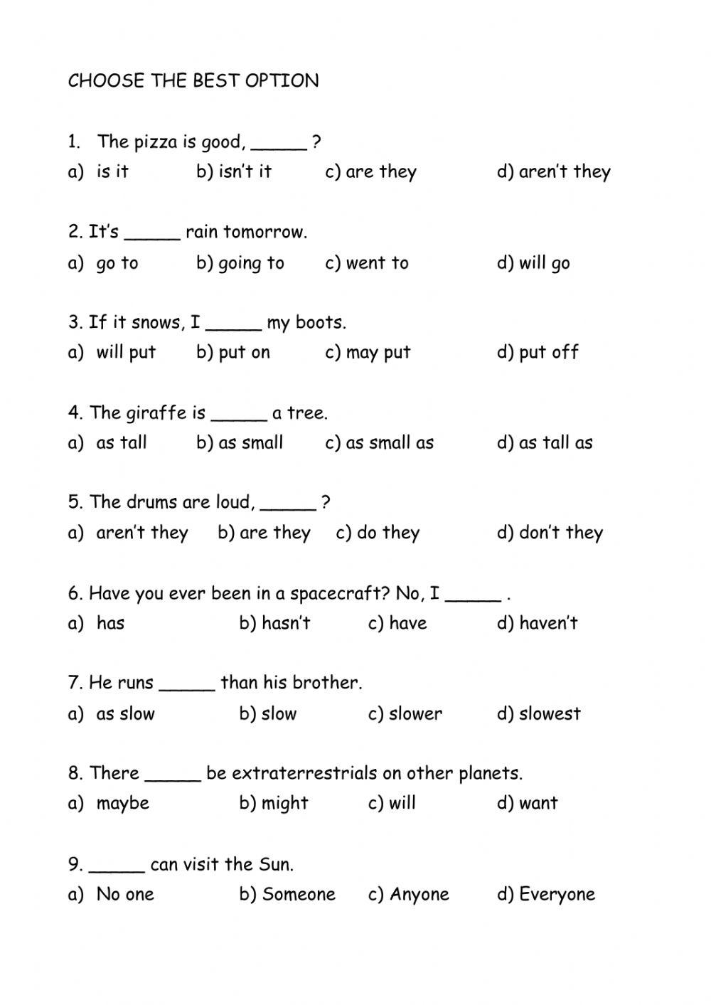Ow5 rev worksheet | Live Worksheets