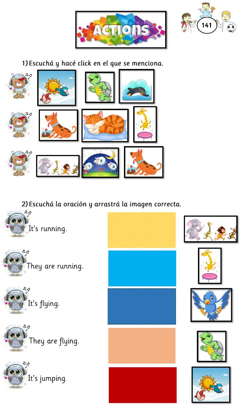 Actions 339464 | guadalupe_barral | Live Worksheets