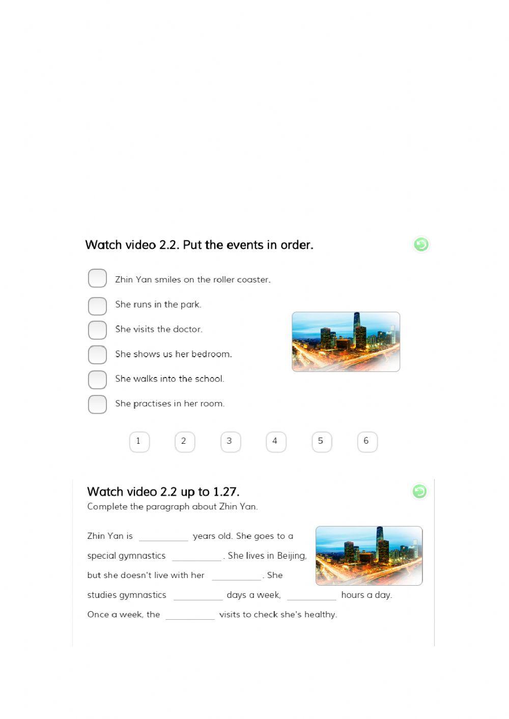 TEENS STARTER Lesson 24 worksheet | Live Worksheets