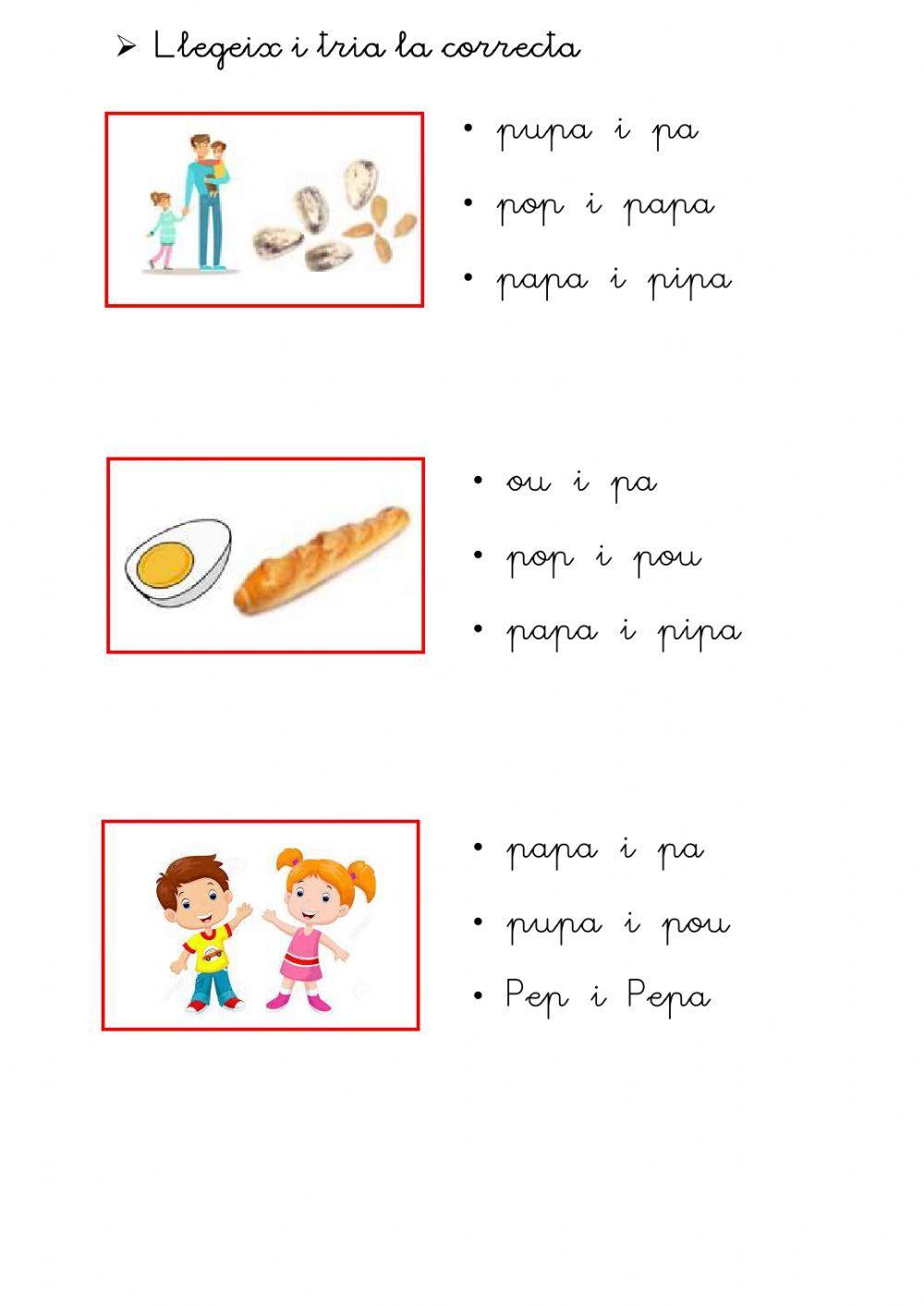 340782 | Lletra p | Chon Rodriguez | LiveWorksheets