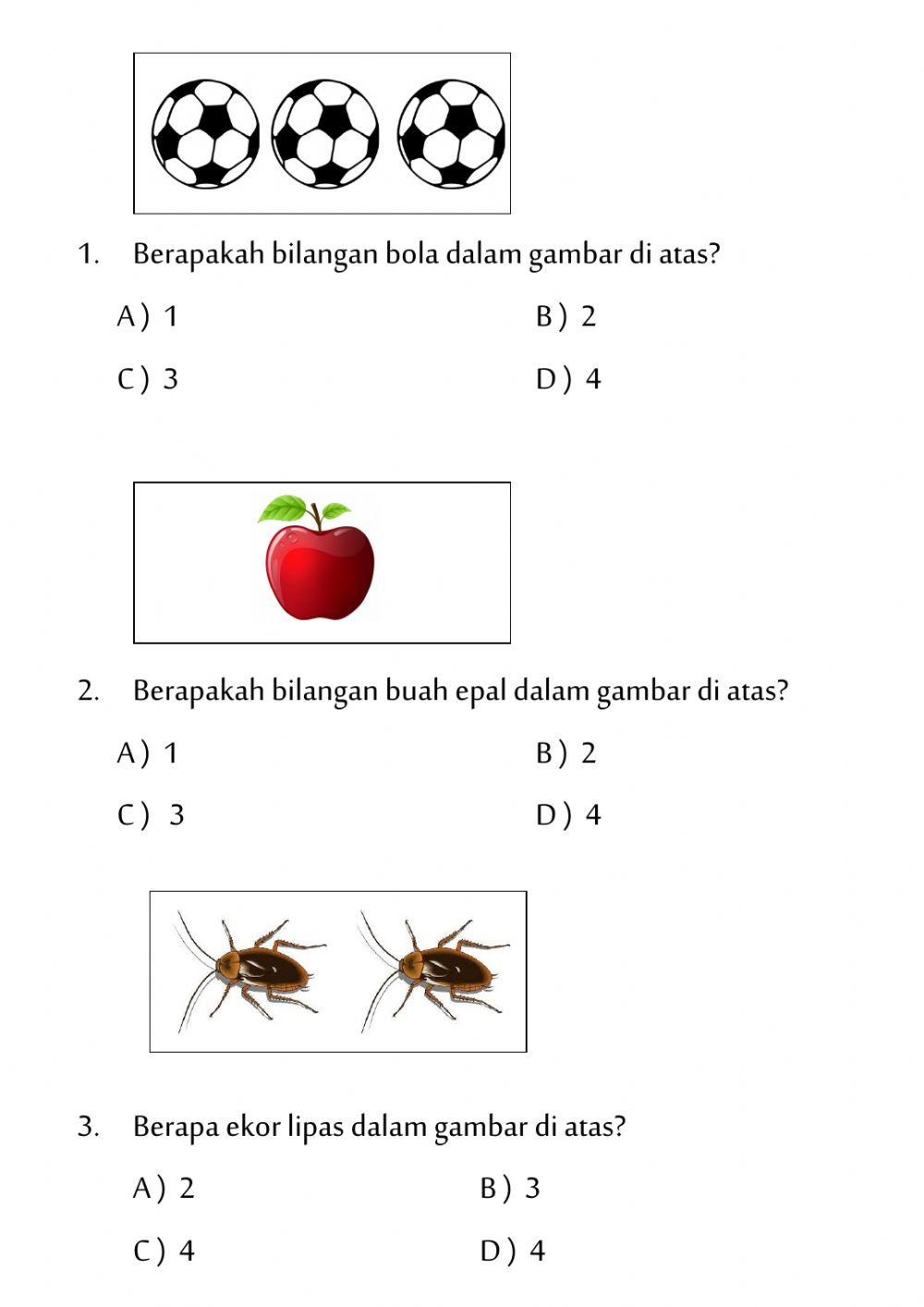 Hasil tambah activity | Live Worksheets