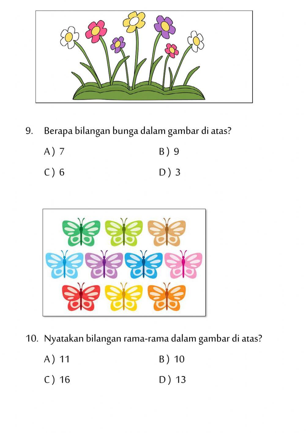 Hasil tambah activity | Live Worksheets