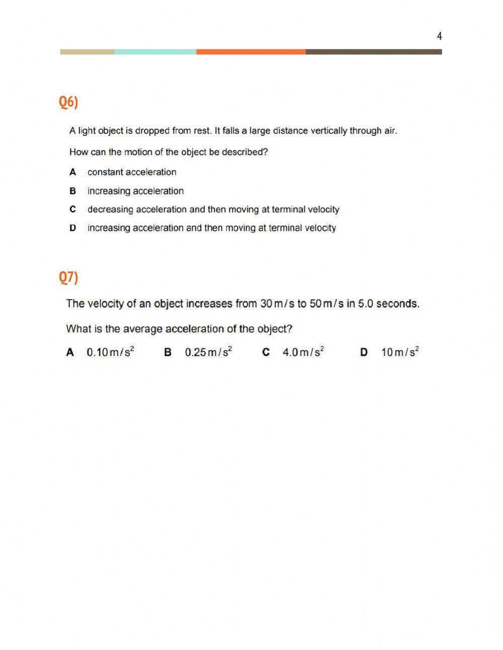 G9-Physics-WS2 | Free Interactive Worksheets | 341364