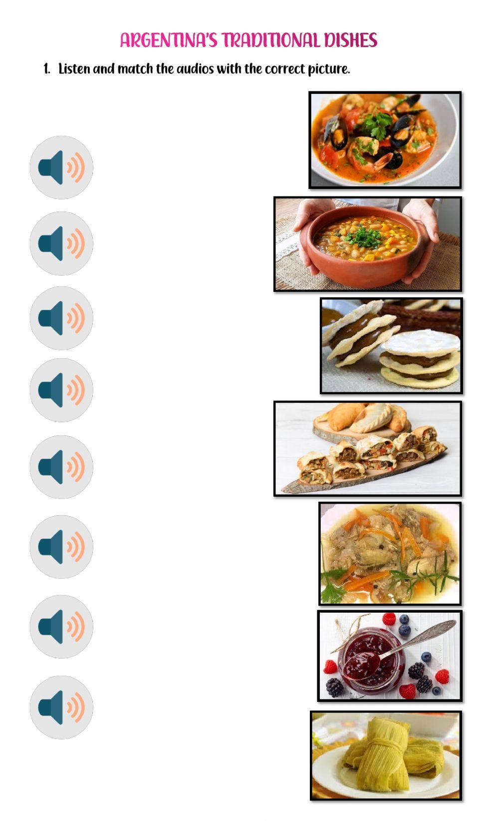 Traditional dis… | Free Interactive Worksheets | 341676