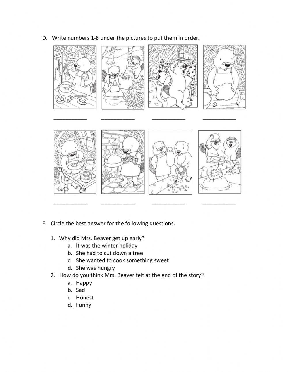 Primary 3 Diagnostic - English (Reading-Writing) online exercise for ...