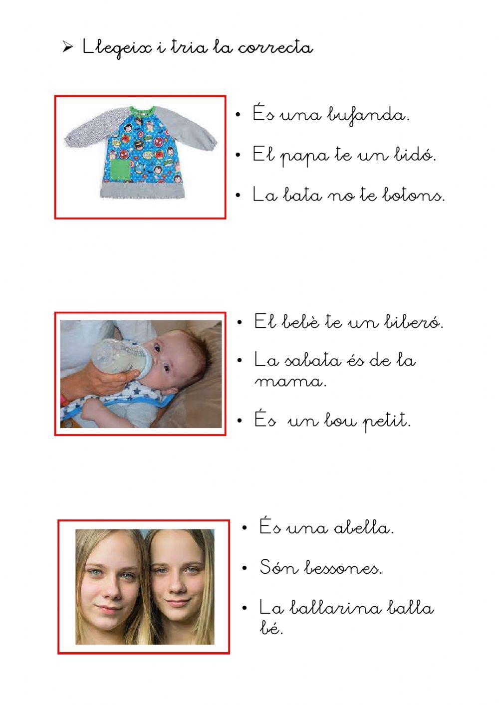 342406 | Lletra b | Chon Rodriguez | LiveWorksheets