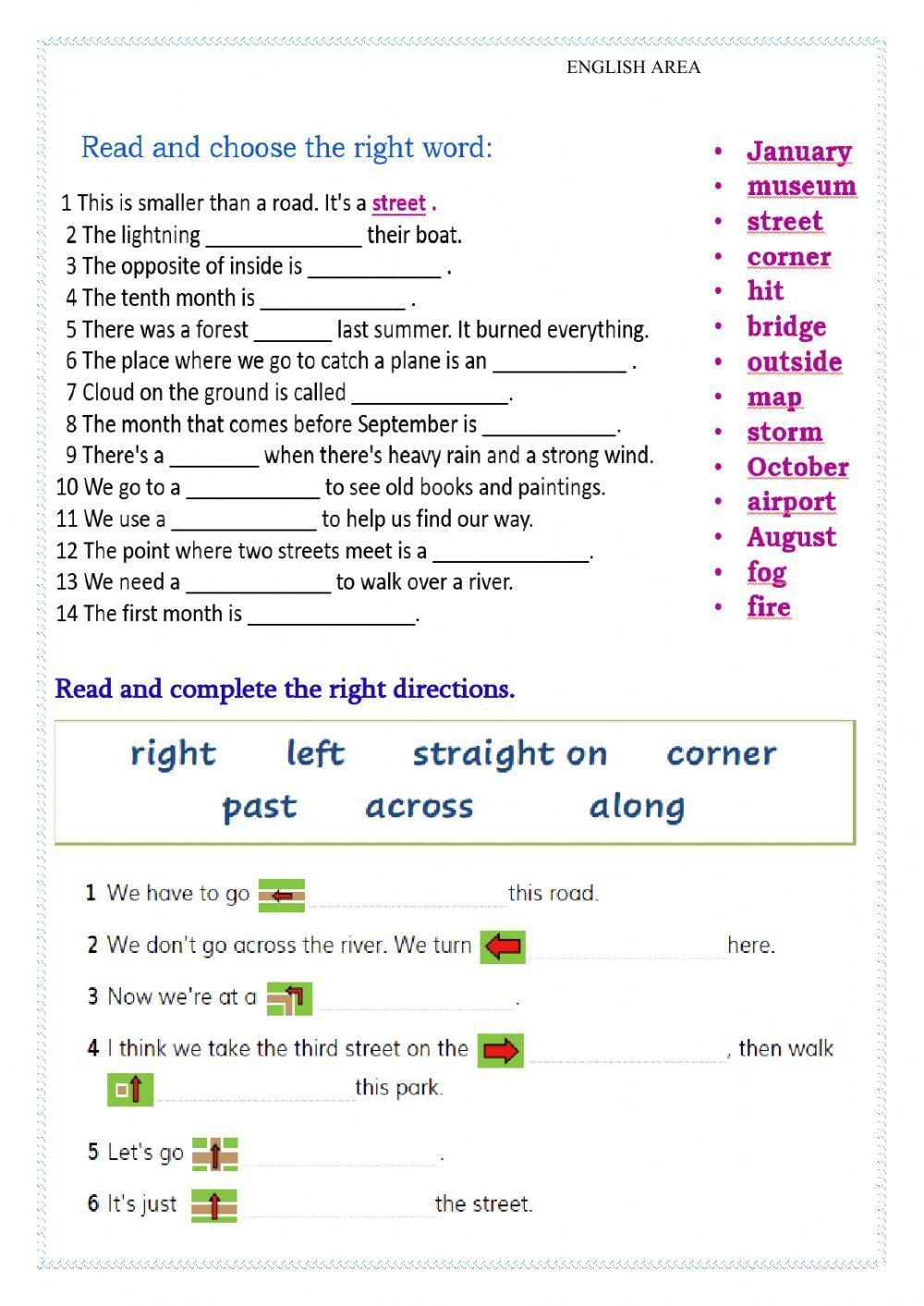 English Quiz online activity | Live Worksheets