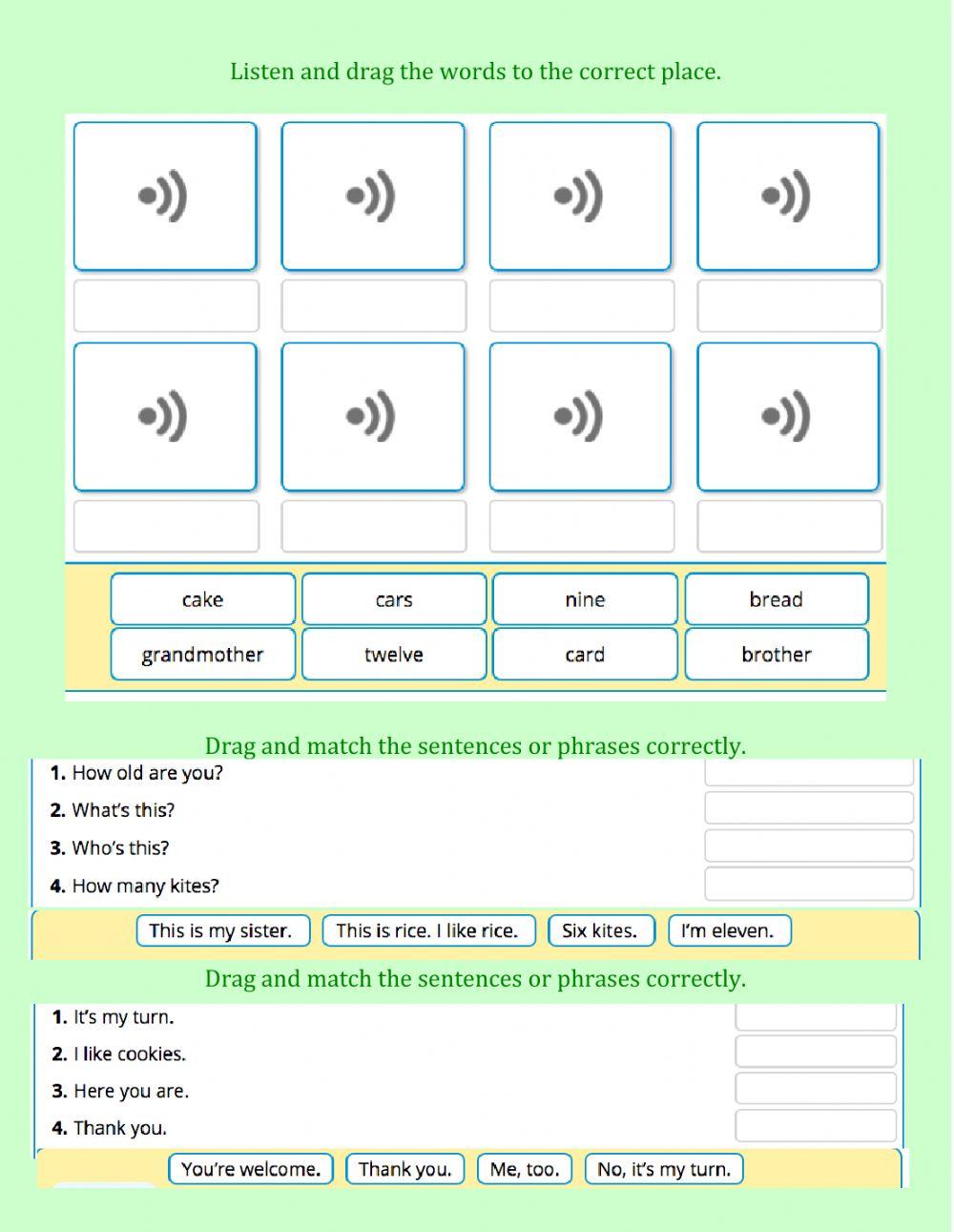 Check Up and Phonics worksheet | Live Worksheets