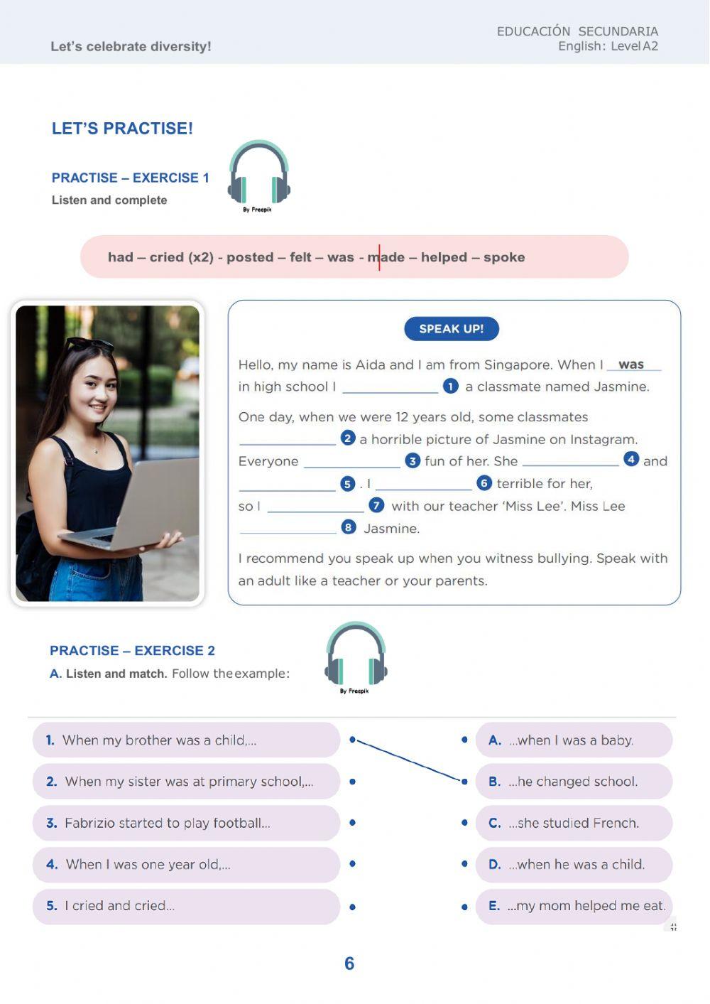 Week 8 A2 317007 | lizblagos1 | Live Worksheets