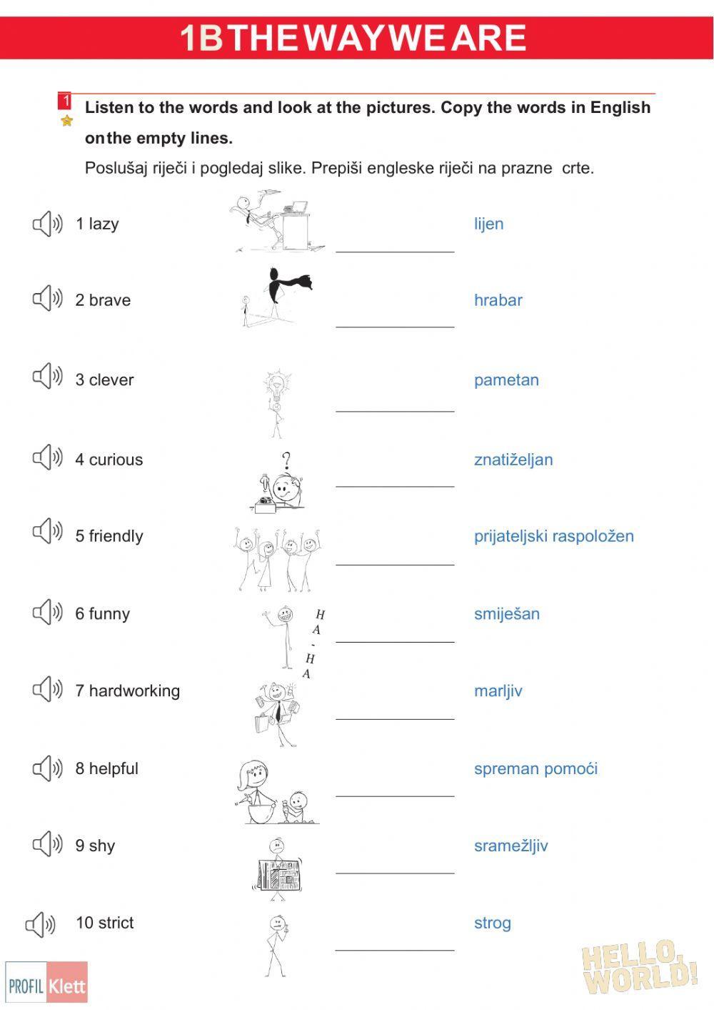HW5-SEN-Unit1-L… | Free Interactive Worksheets | 318471