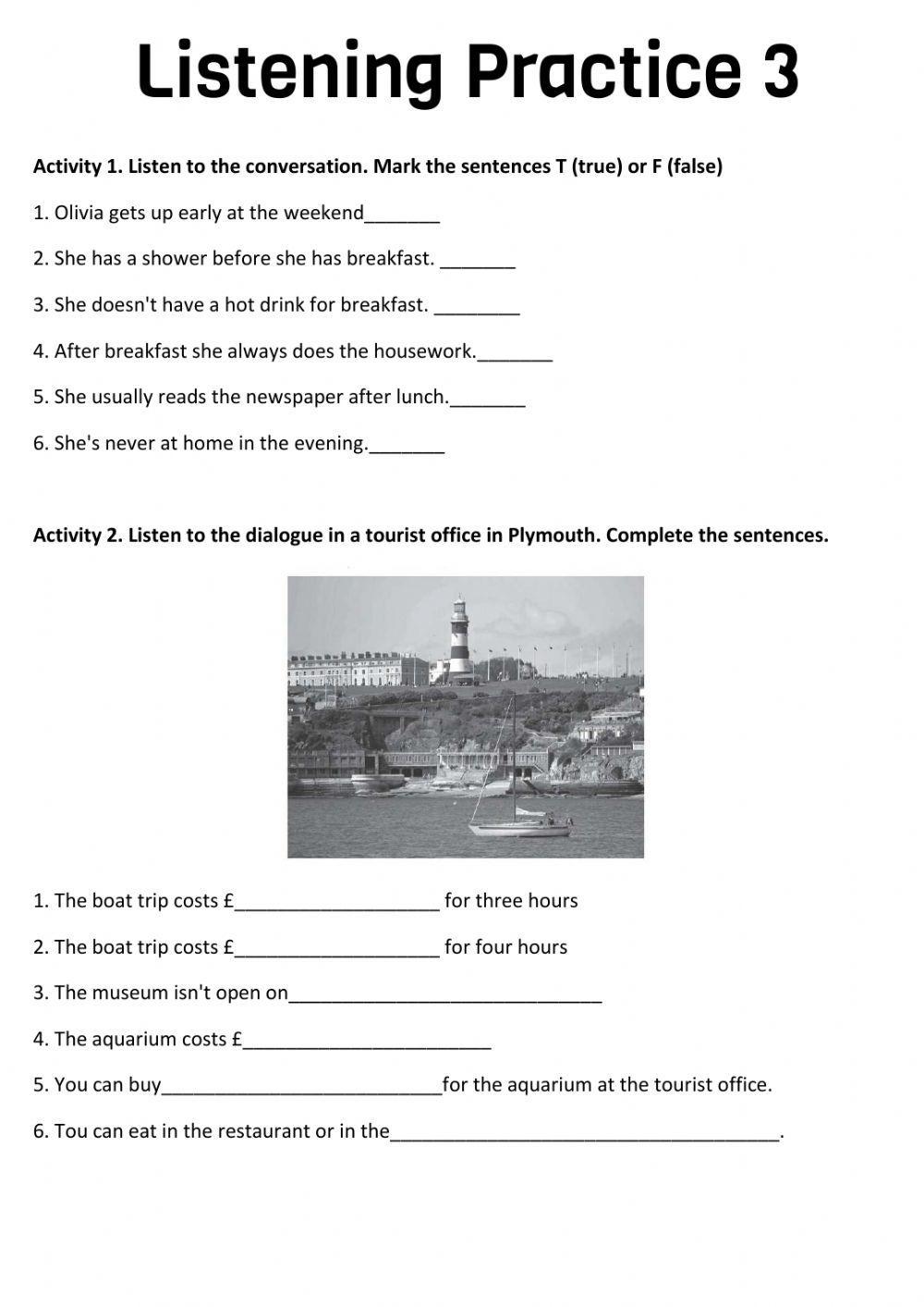 Listening Present simple, Can 320968 | Maria Fernanda